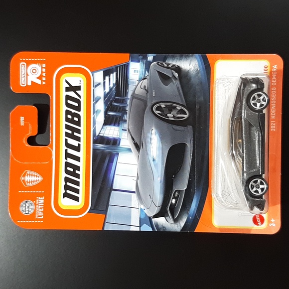 Mattel | Other | Matchbox 22 Koenigsegg Gemera Gray 2023 Mbx Showroom ...